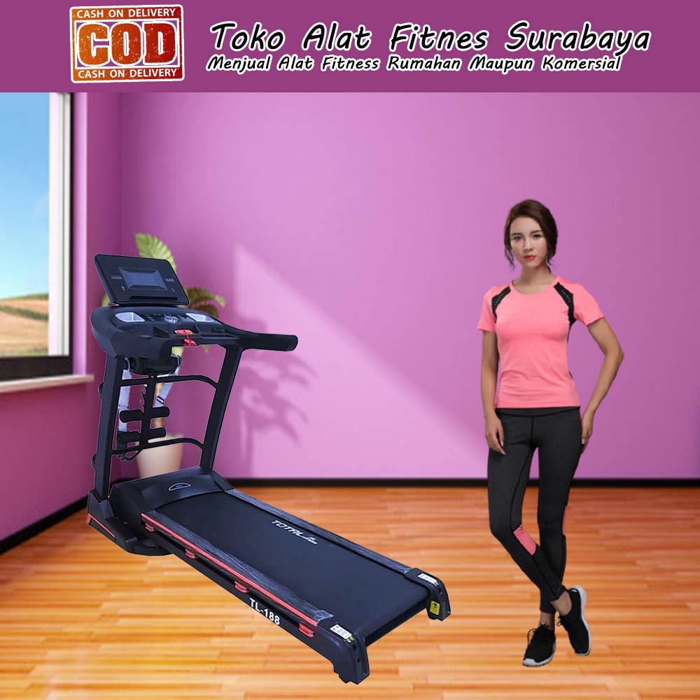 Jual Distributor, Alat Gym, Alat Fitness, Treadmill Elektrik TL-188 ...