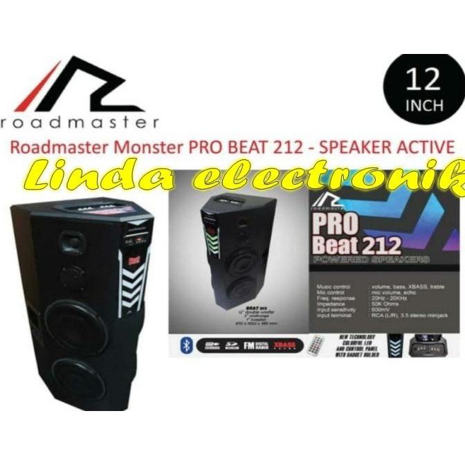 Jual Speaker Aktif Roadmaster Pro Beat 212 12 Inch Double Woofer ...