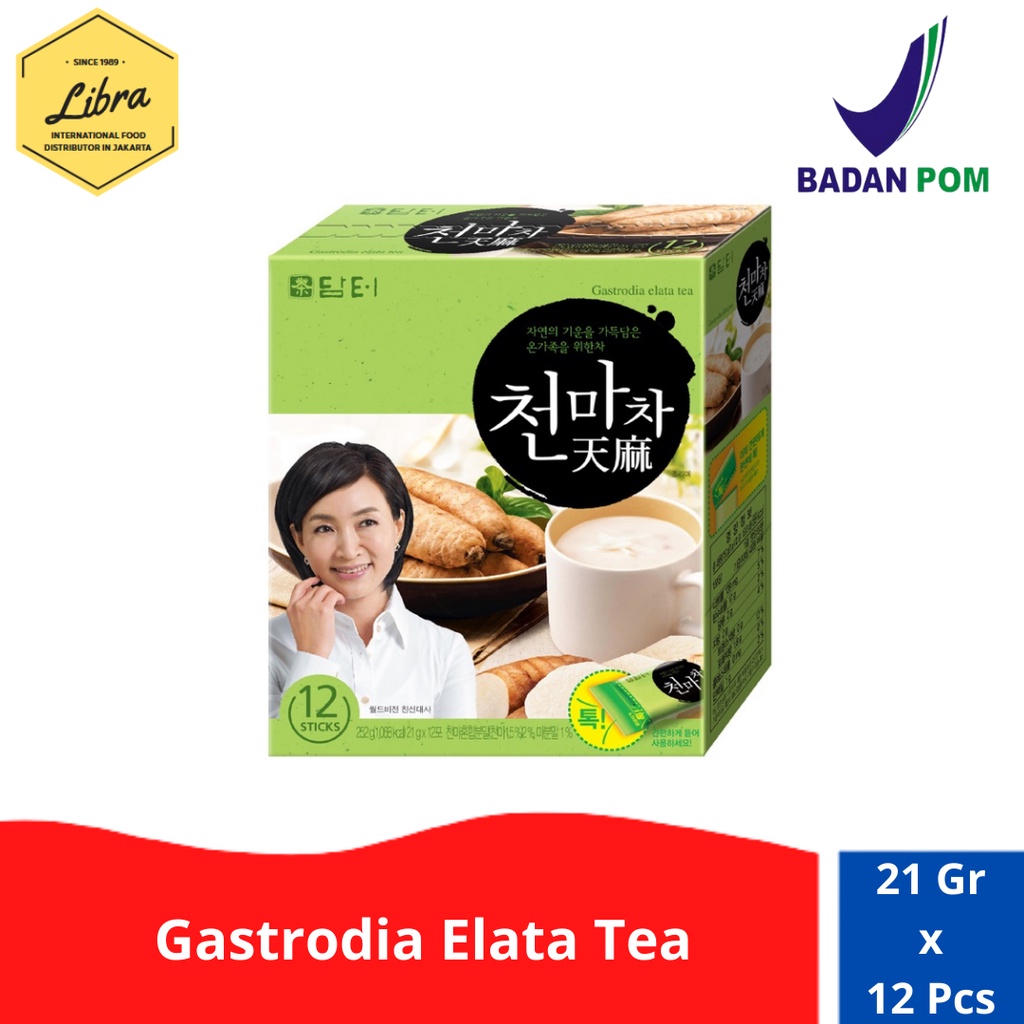 Jual Damtuh Gastrodia Elata Tea 21 Gram x 12 Pcs | Shopee Indonesia