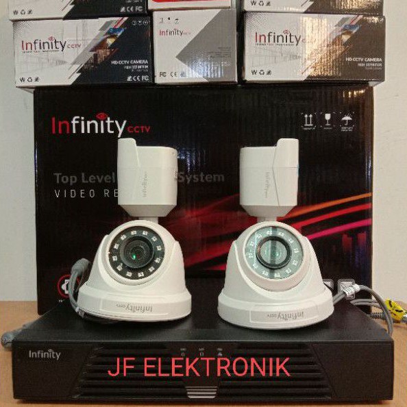 Jual Paket cctv infinity 4 Channel lengkap tinggal pasang | Shopee ...