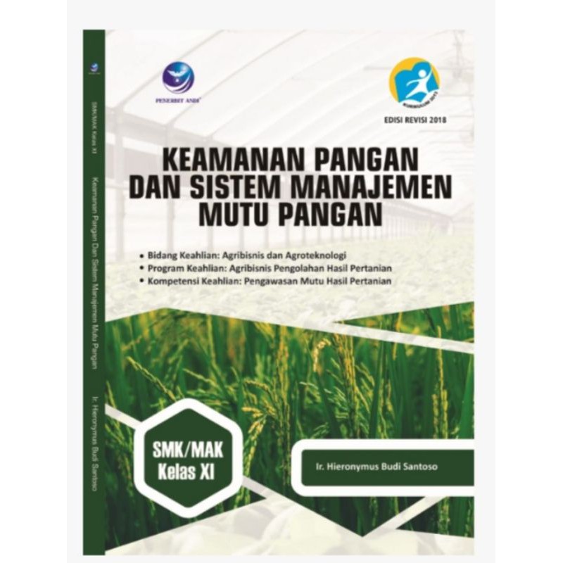 Jual KEAMANAN PANGAN DAN SISTEM MANAJEMEN MUTU PANGAN SMK KELAS XI ... Jual KEAMANAN PANGAN DAN SISTEM MANAJEMEN MUTU PANGAN SMK KELAS XI ...
