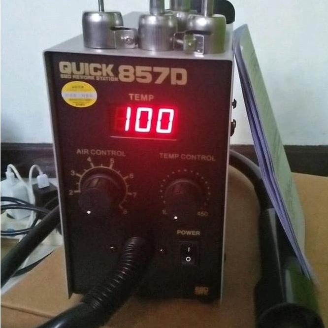 Jual Blower Quick 857D Digital - Solder Uap Quick 857D Original ...