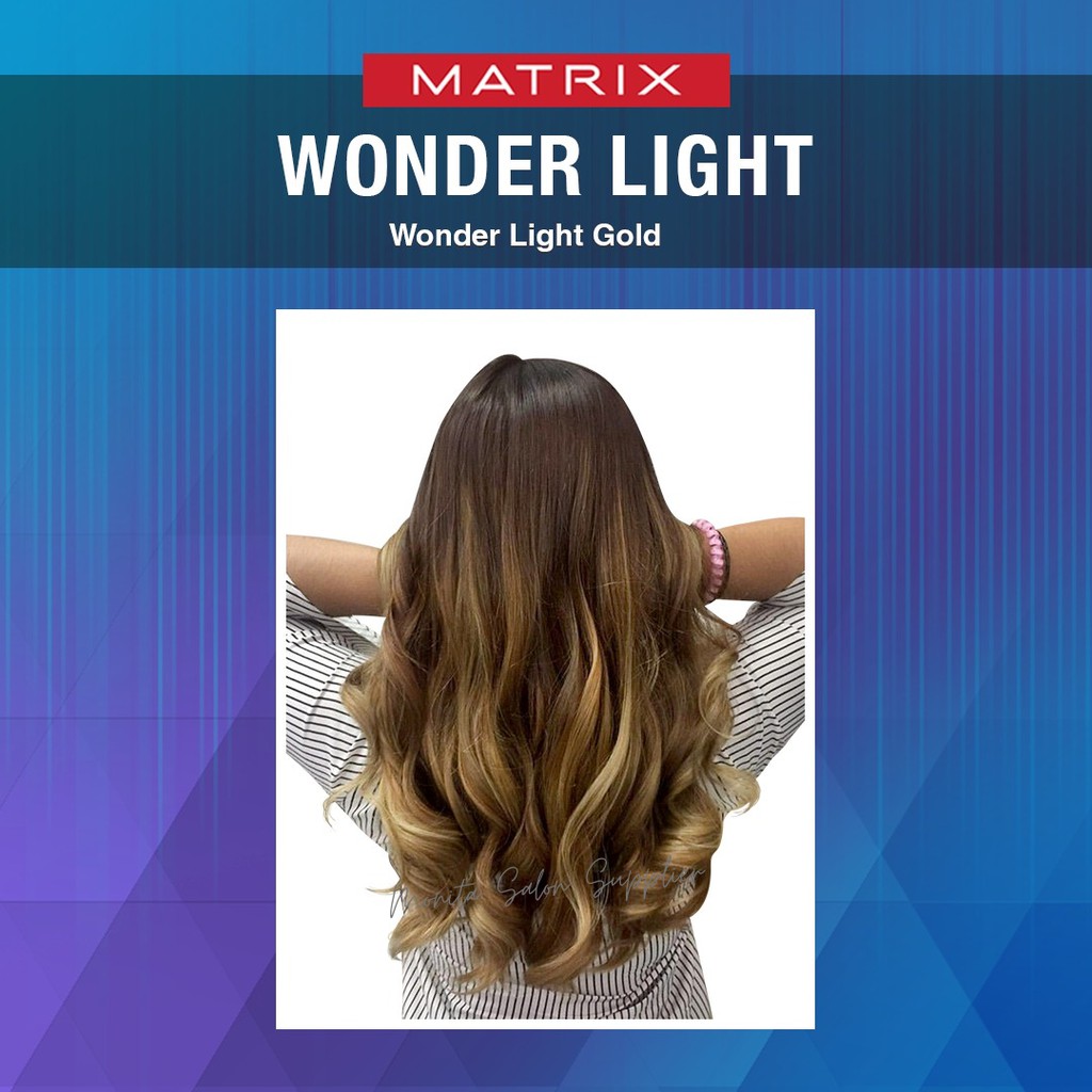 Jual MATRIX WONDER LIGHT - Semir cat rambut | Shopee Indonesia