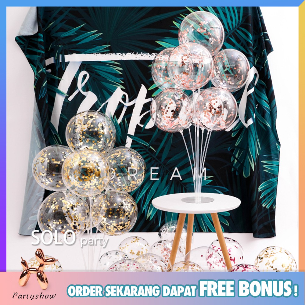 Jual Tiang balon 1 set dekorasi ulang tahun perlengkapan dekor ultah ...