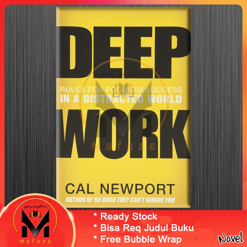 Jual Deep Work: Rules for Focused Success in a Distracted World ...