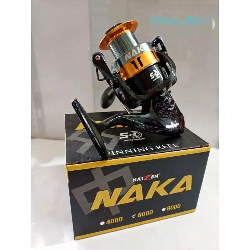 Jual Reel ka'izen Naka 6000 (Power Handle) | Shopee Indonesia