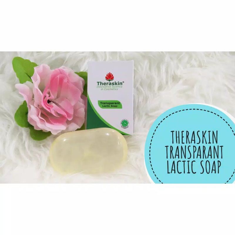 Jual theraskin transparant lactic soap | Shopee Indonesia