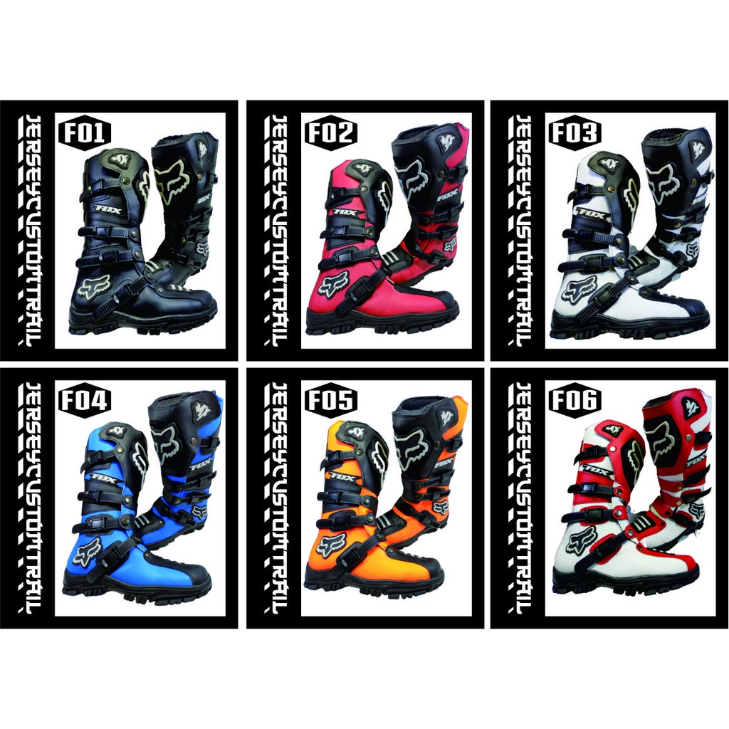 Jual Sepatu Motocross | Sepatu Cross Lokal | Sepatu Trail Adventure ...