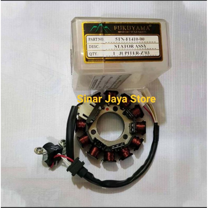 Jual Spull Komplit / Stator Assy Jupiter Z''03 + Pulser fukuyama Vagarnew | Shopee Indonesia