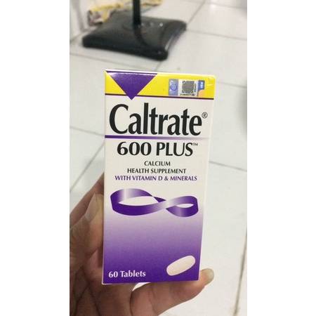Jual Caltrate 600 Plus Isi 60 tablet Calcium Vitamin D & Minerals ...