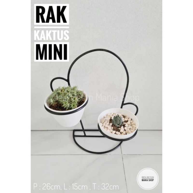 Jual STANDING POT / STANDING POT BESI / RAK KAKTUS / RAK POT BESI / POT ...