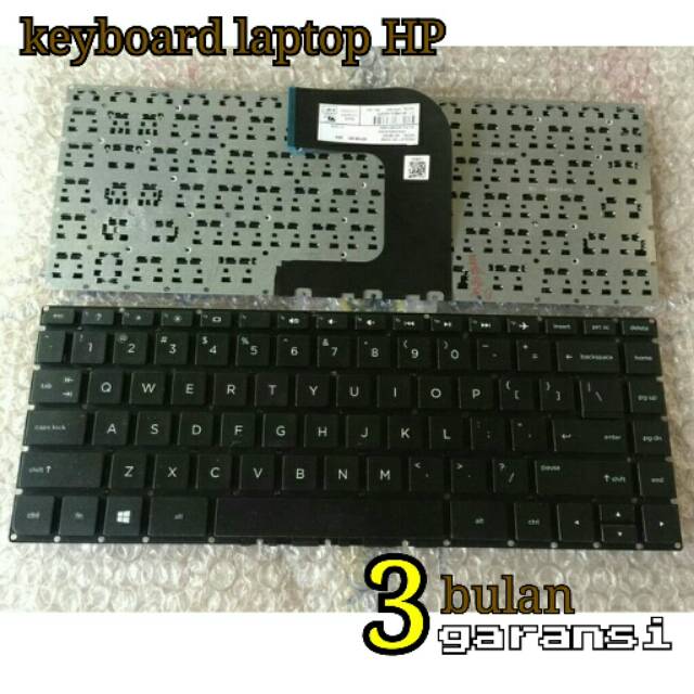 Jual Keyboard laptop HP 14AC 14AF AD 14-an004au 14-an013AU 14-an002ax ...