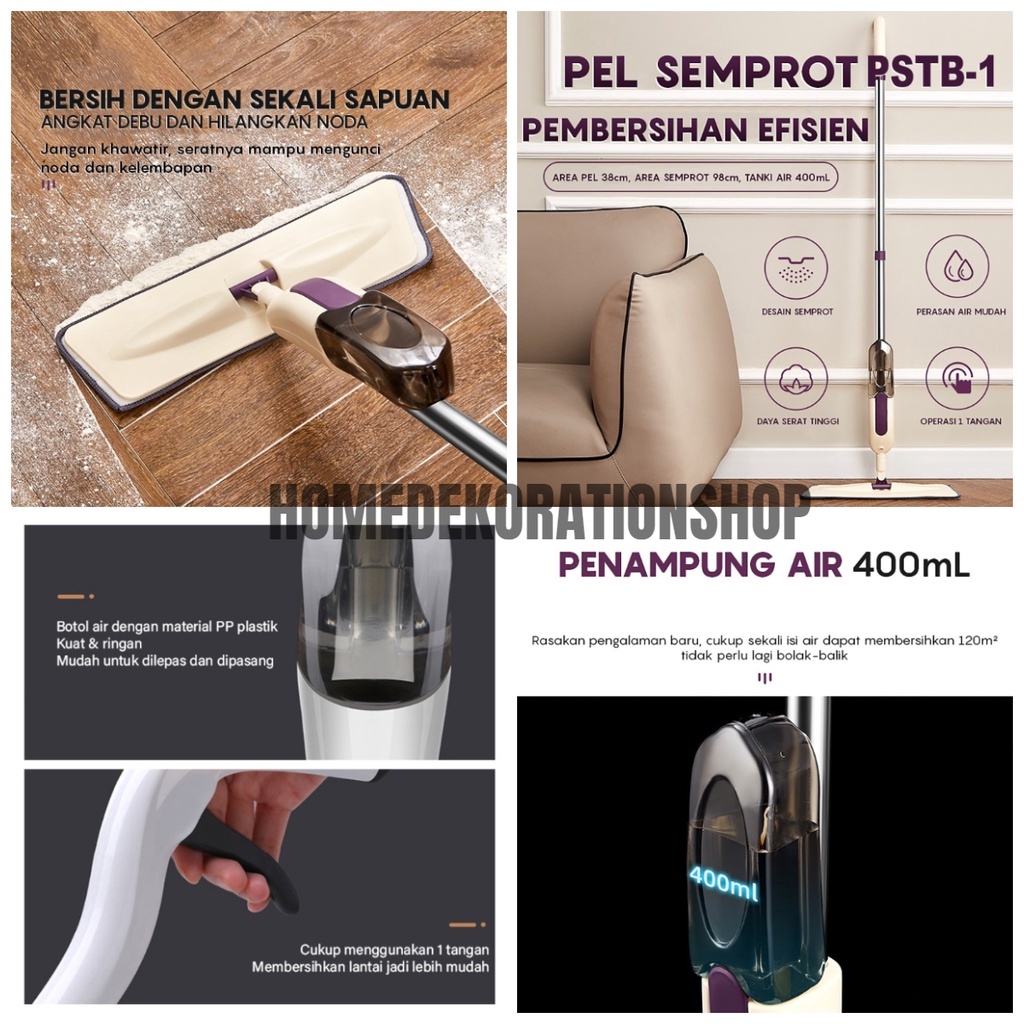 Jual Alat Pel Praktis Dan Efisien Alat Pel Lantai Ultra Mop Cleanze ...