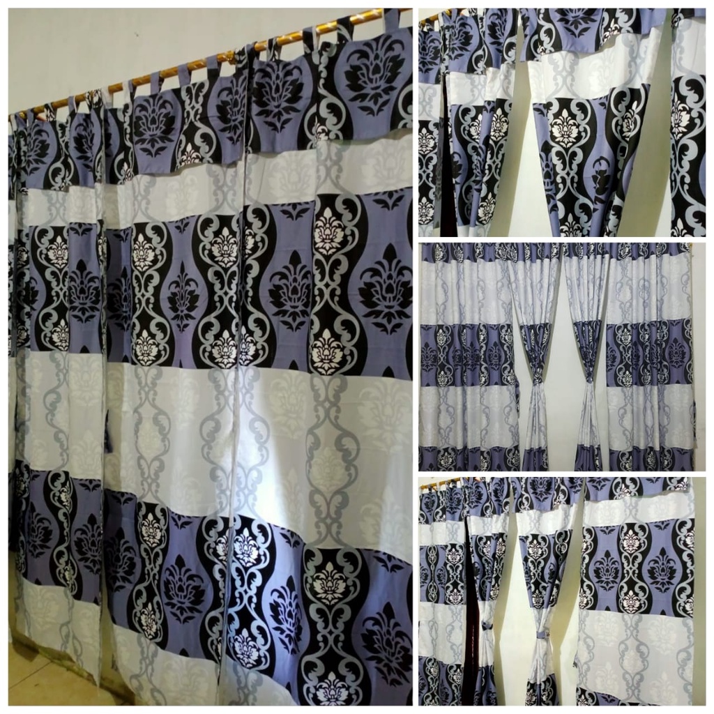 Jual (COD) Promo Murah Gorden Pintu - Gorden Jendela - Gordeng Pintu ...