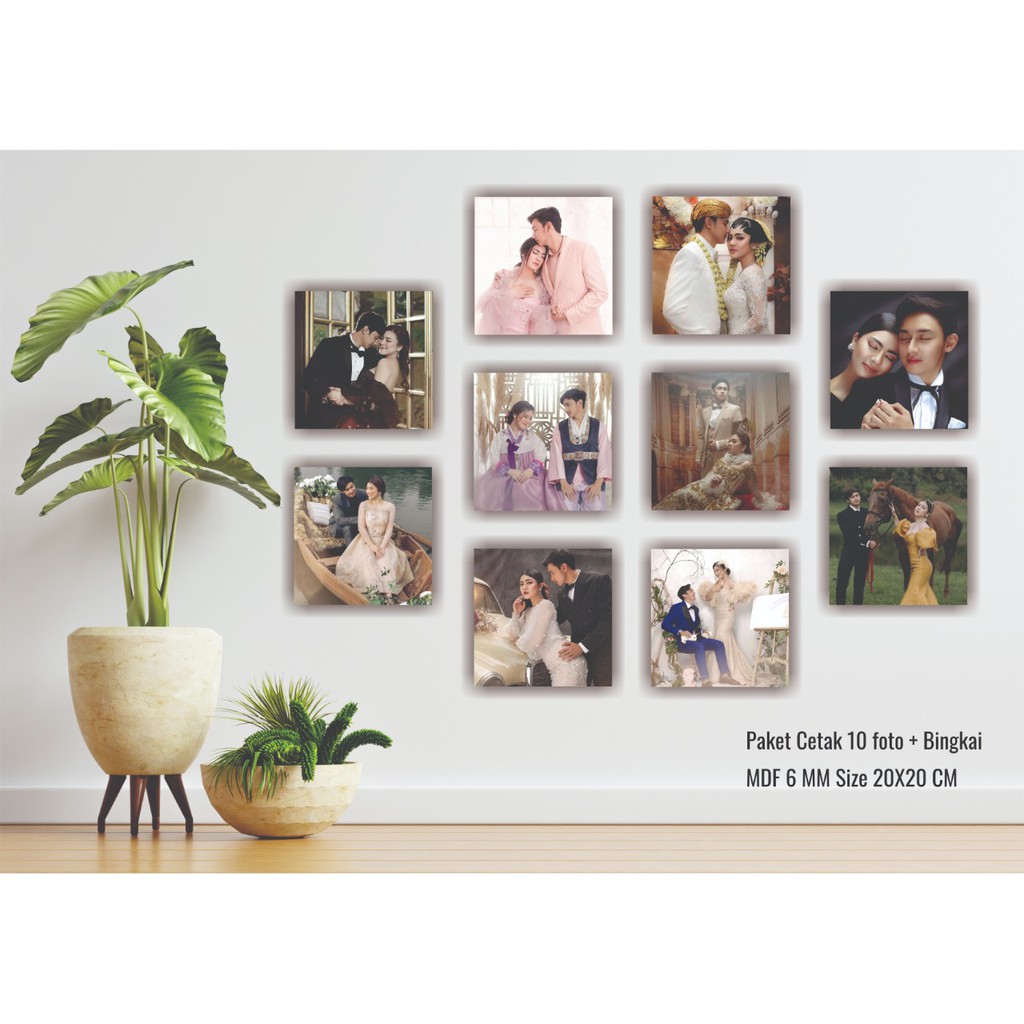 Jual CETAK FOTO UKURAN 20X20 CM / 6R | Shopee Indonesia