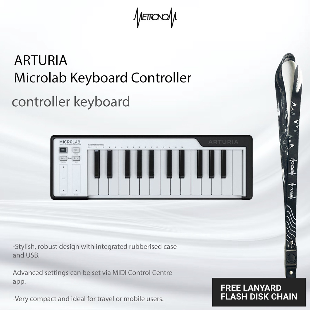 Jual ARTURIA Microlab Keyboard Controller | Shopee Indonesia