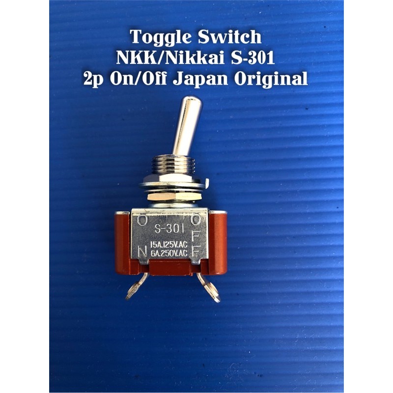 Jual Toggle Switch NKK/Nikkai S-301 2p On/Off Japan | Shopee Indonesia