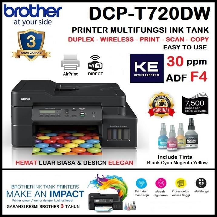 Jual Brother Dcp-T720Dw Printer Ink Tank Multifunction T720 Wifi Duplex ...