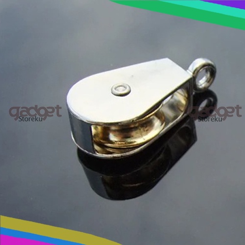 Jual Kerekan Katrol Mini Serbaguna Swivel Pulley Stainless Steel Single ...