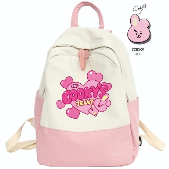 Jual Tas Bts Ransel Wanita Anak Import Backpack Korea Sekolah Murah ...
