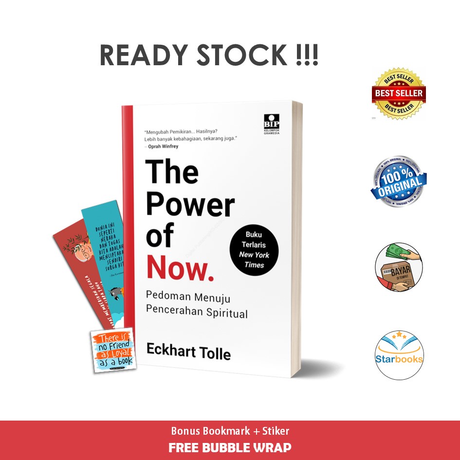 Jual Buku The Power Of Now - Bhuana Ilmu Populer | Shopee Indonesia
