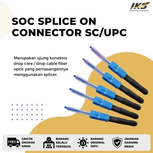 Jual 1Pack/5Pcs SOC Ilsintech (Splice on Connector) SC/UPC Sambungan ...
