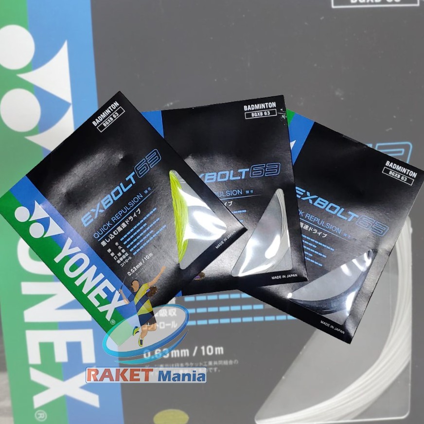 Jual Yonex BG XB 63 BG Exbolt 63 Senar Badminton Original | Shopee Indonesia