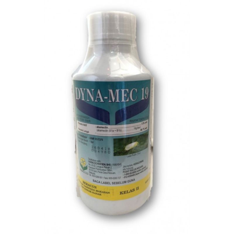 Jual DYNA-MEC 19 EC ABAMECTIN MALAYSIA 1 LITER INSEKTISIDA | Shopee ...