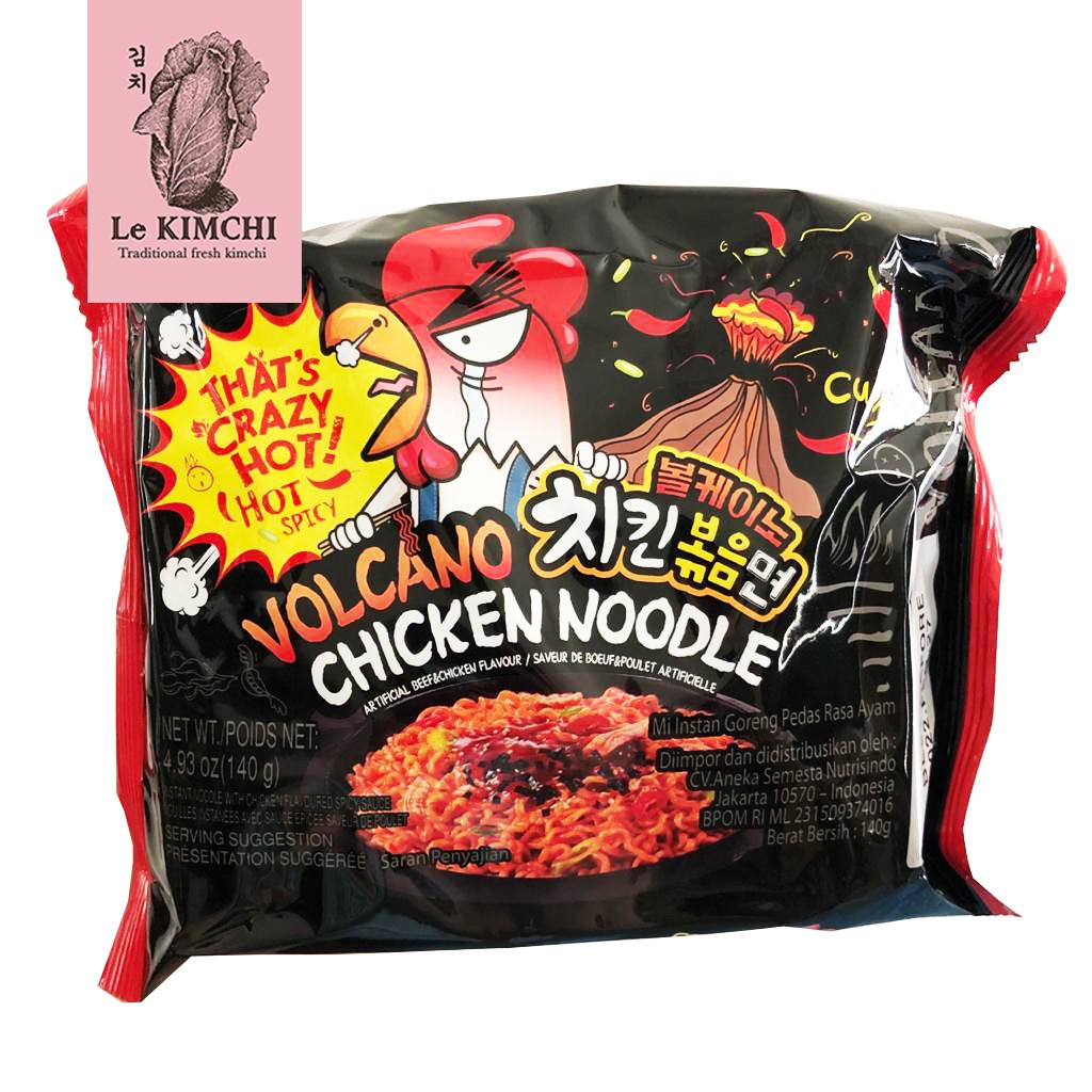 Jual Paldo Volcano Spicy Chicken Noodle Korean Ramen Mie Korea Ramen ...