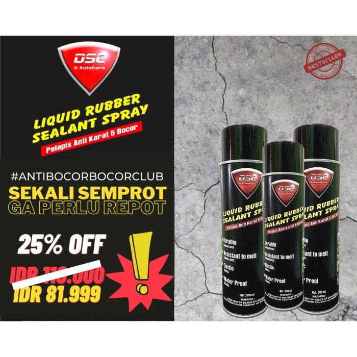 Jual dsc liquid rubber sealant spray | Shopee Indonesia
