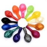 Jual Balon Latex Metalik Tebal 12" & 5" ( 1 pak isi 10 pcs / 25 pcs ...