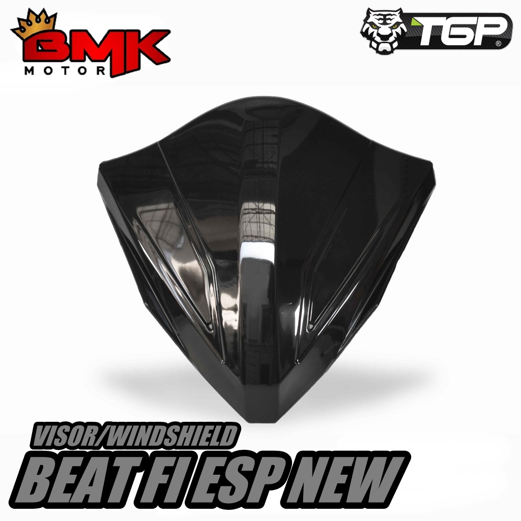 Jual VISOR BEAT FI ESP NEW 2017-2019 HITAM TGP | Shopee Indonesia