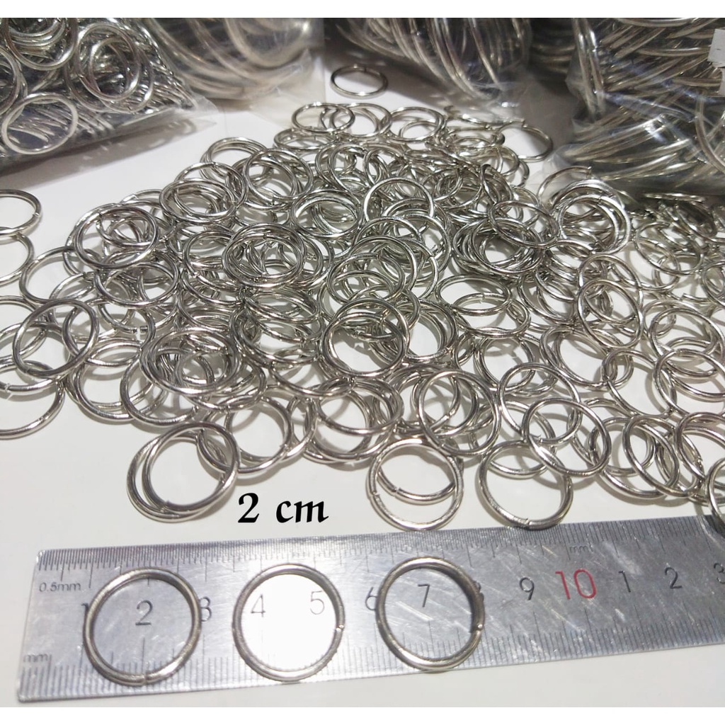 Jual Ring besi bulat untuk variasi atau hiassan aksesoris | Shopee ...