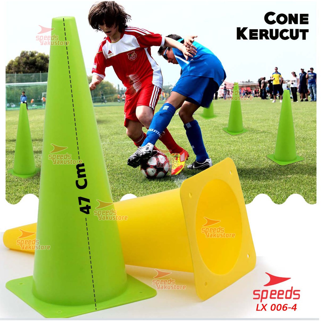 Jual SPEEDS Cone Kerucut Marker Latihan Olahraga Futsal Skate Sepak ...