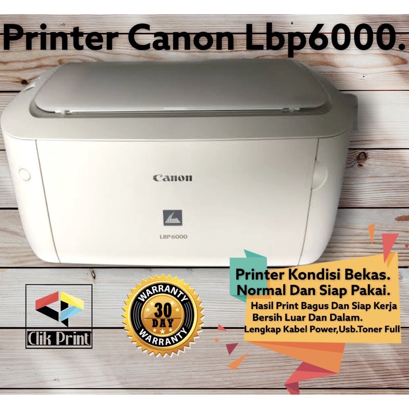 Jual Printer Canon Lbp6000 Bekas Bergaransi | Shopee Indonesia