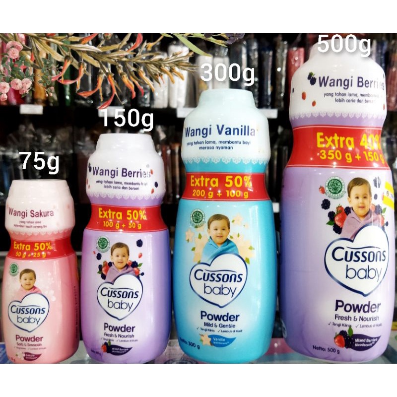 Jual Bedak anak & bayi cusson baby Extra 40%-50% | Shopee Indonesia