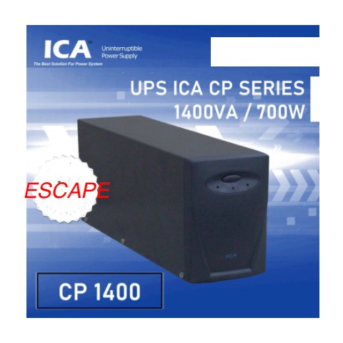 Jual UPS ICA CP1400 1400VA / 700W UPS KOMPUTER | Shopee Indonesia