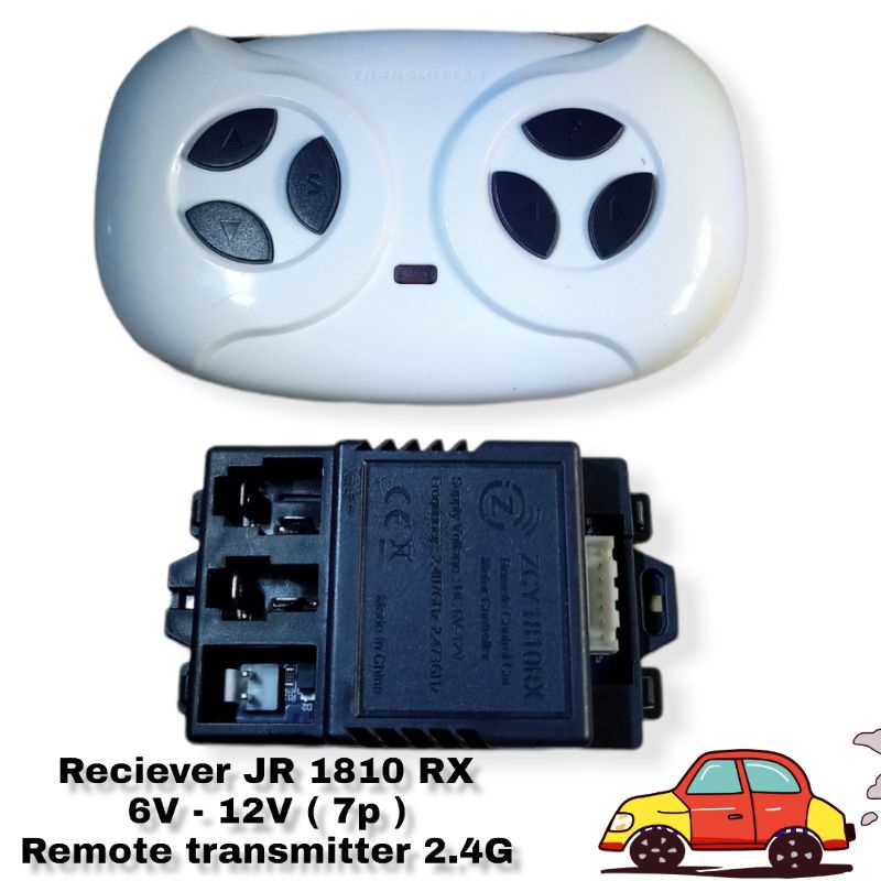 Jual RECIEVER ZCY JR-1810 RX 12v7pin | Shopee Indonesia