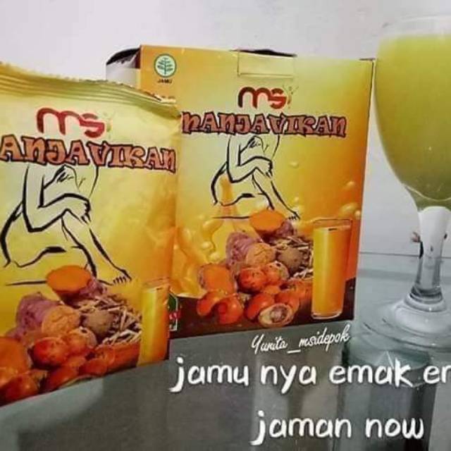 Jual MSI MANJAVIKAN JAMU DENGAN RASA JERUK BPOM 100% ORIGINAL (FREE ...
