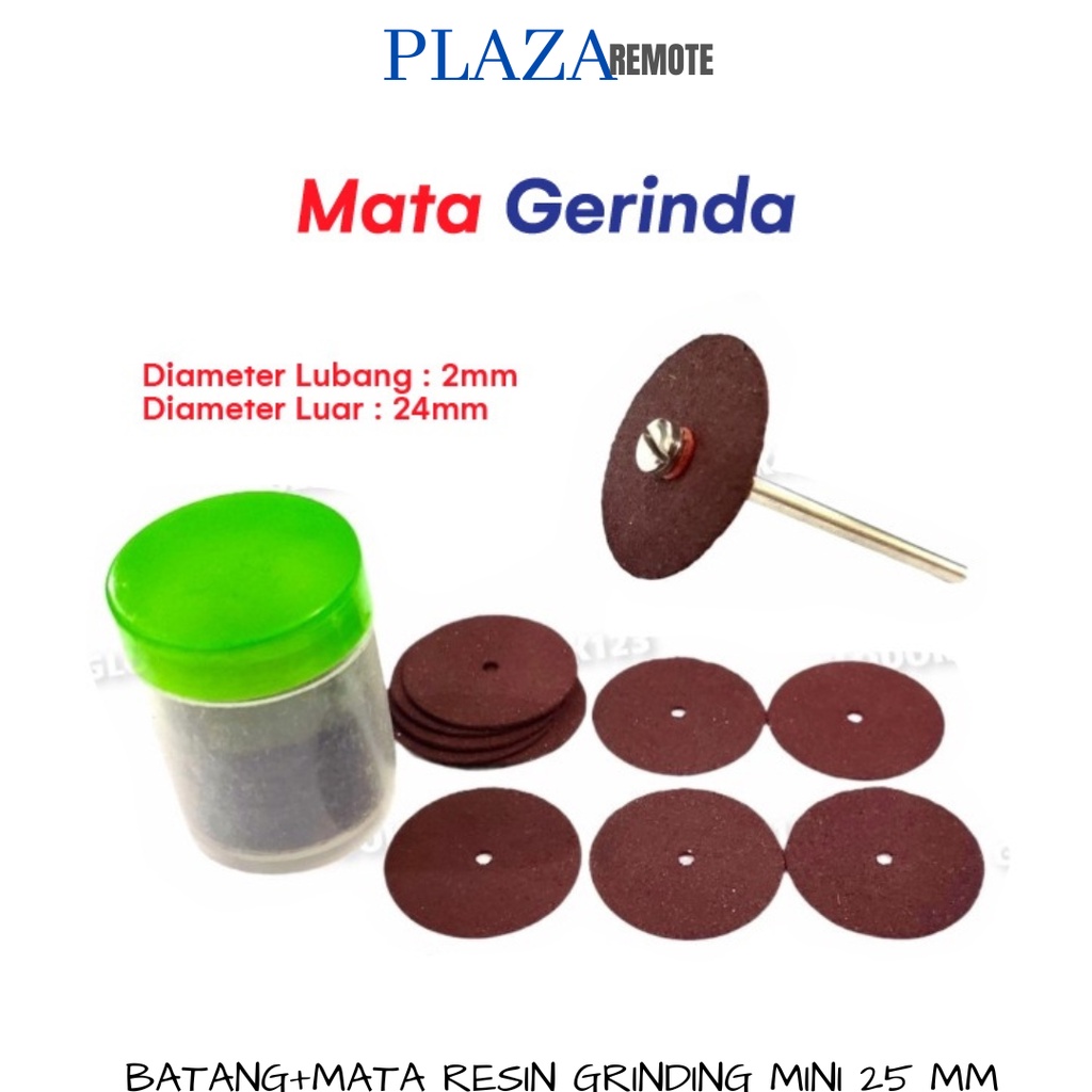Jual MATA GRINDING POTONG RESIN / MINI CUTTING WHELL DISC 25 MM ...