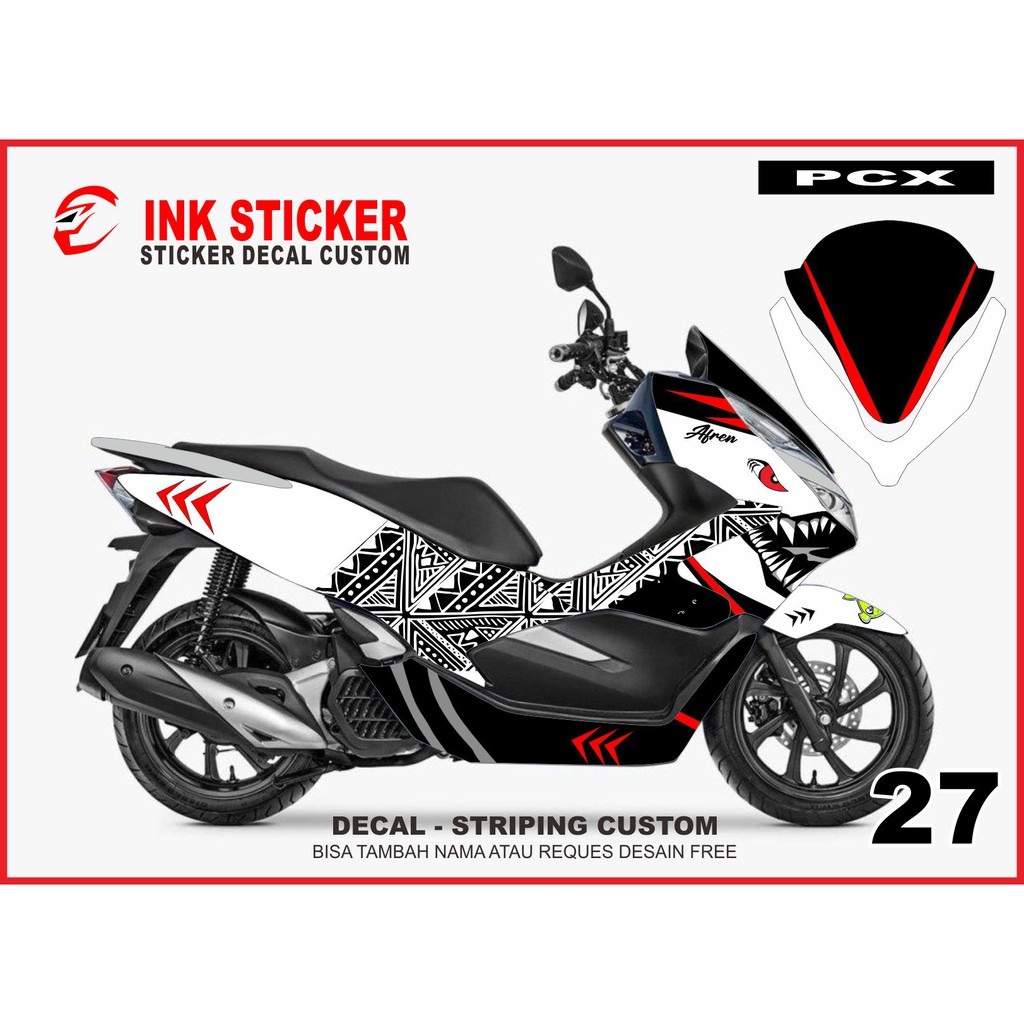 Jual Sticker Decal PCX full Body Desain 027 | Shopee Indonesia