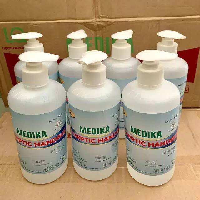 Jual Fusion _ Ready Medika Hand Sanitizer Kemasan 500 ml | Shopee Indonesia