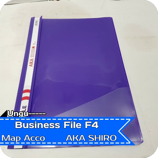 Jual Business File Map Acco Snelhecter F4 AKA SHIRO /Map Plastik Anti ...