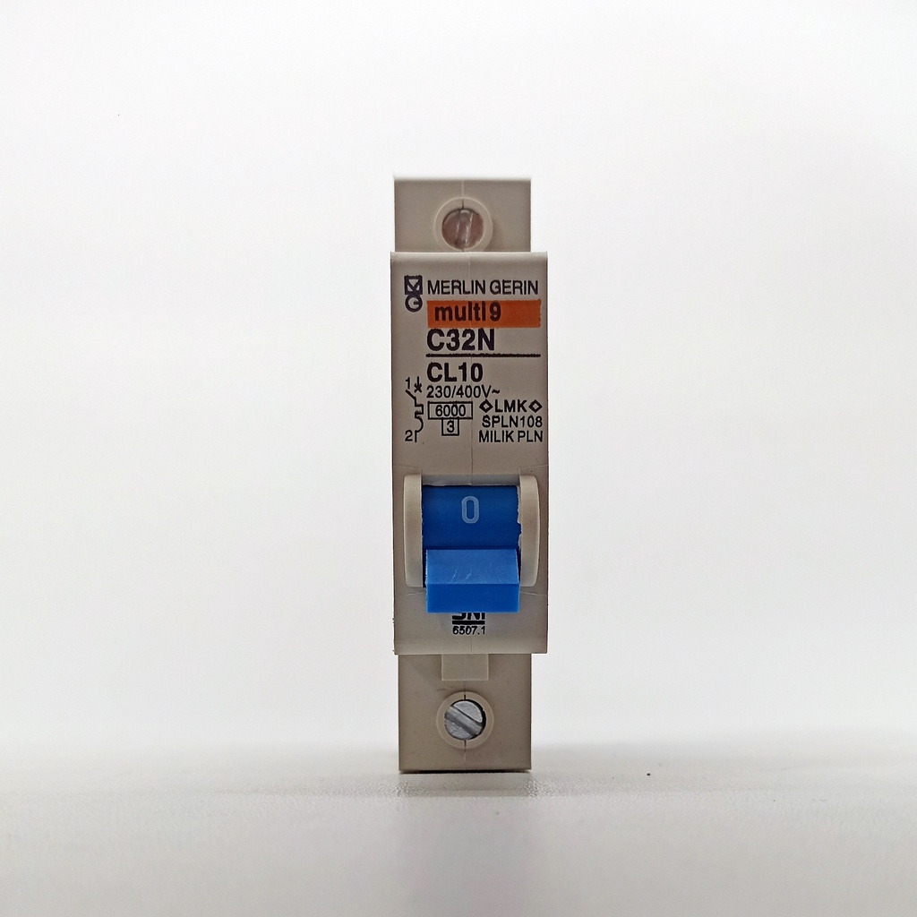 Jual MCB Listrik Merlin Gerin Biru Multi9 2A 4A 6A 10A 16A 20A 25A 32A 40A 63A 2 4 6 10 16 20 25 ...