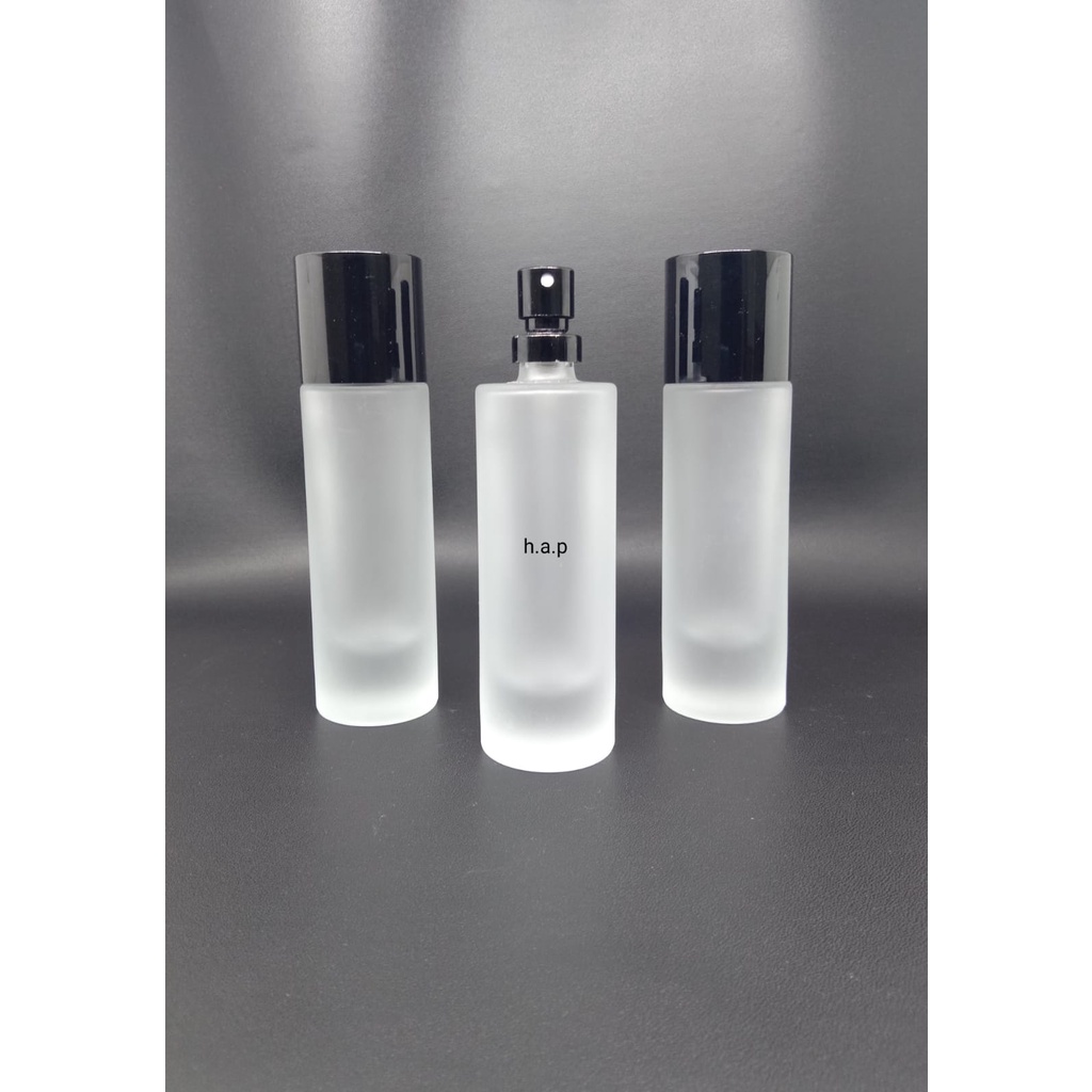 Jual Botol Parfum Press CASA DOFT 30ml Pump Hitam Tutup Alu Hitam ...