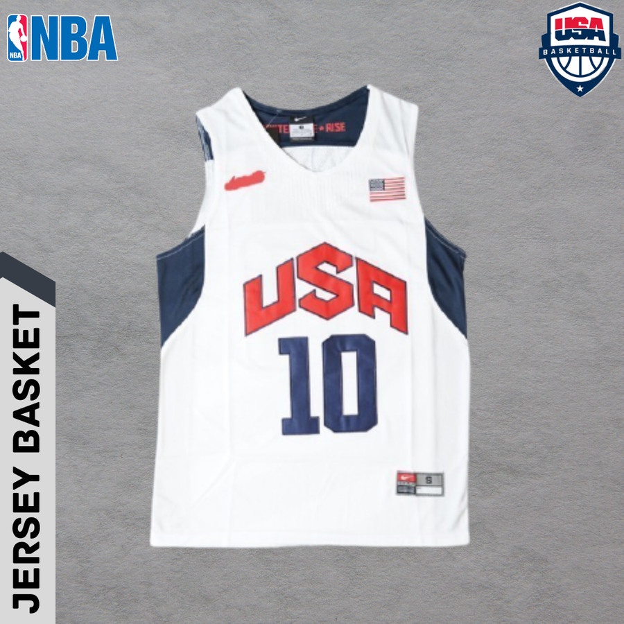 Jual JERSEY BASKET NBA BAJU BASKET SWINGMAN KOBE BRYANT USA TEAM ...