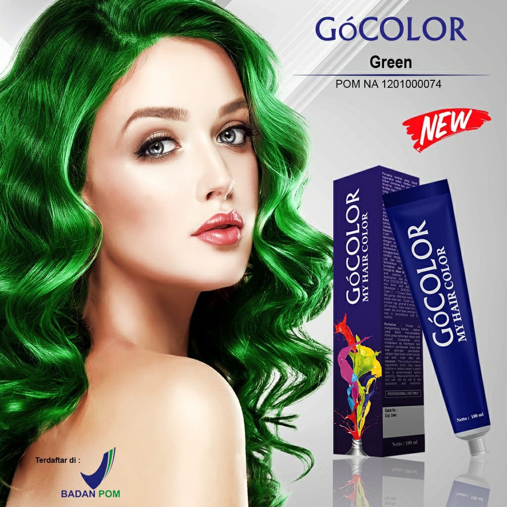 Jual Gocolor Hair Colour Cream All Series 100 ml | Shopee Indonesia