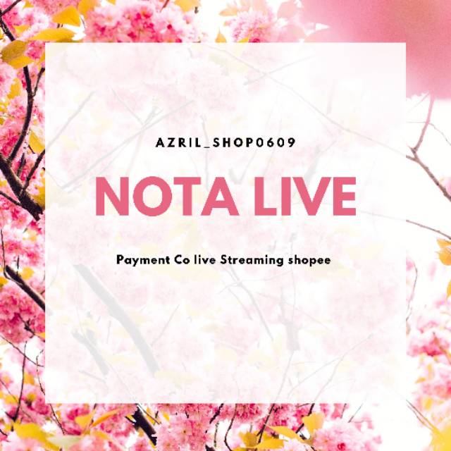 Jual Nota live streaming | Shopee Indonesia