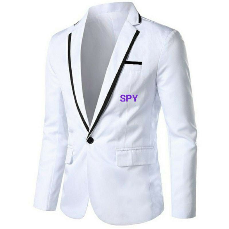 Jual JAS PRIA PUTIH | JAS PUTIH PRIA | BLAZER PRIA PUTIH | JAS FORMAL ...