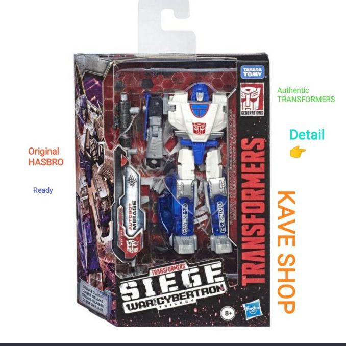 Jual PROMO SPESIAL Transformers HASBRO Siege WFC : Mirage | Shopee ...